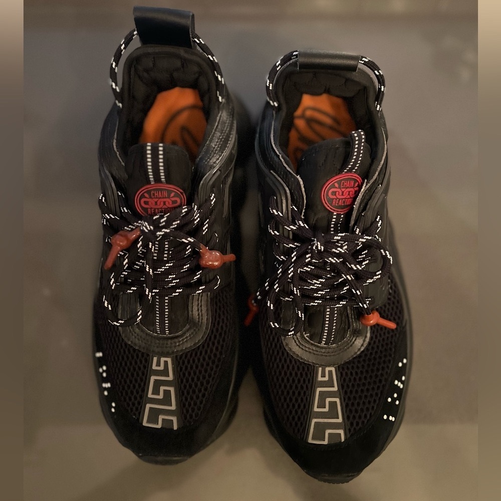 Versace Chain Reaction Size 45 / 12 Us - Gem